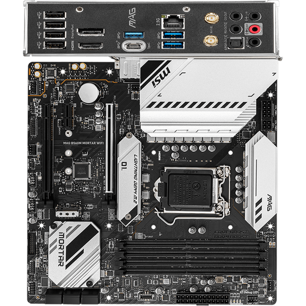Материнская плата MSI MAG B560M Mortar WIFI B560 Socket-1200 4xDDR4 ...