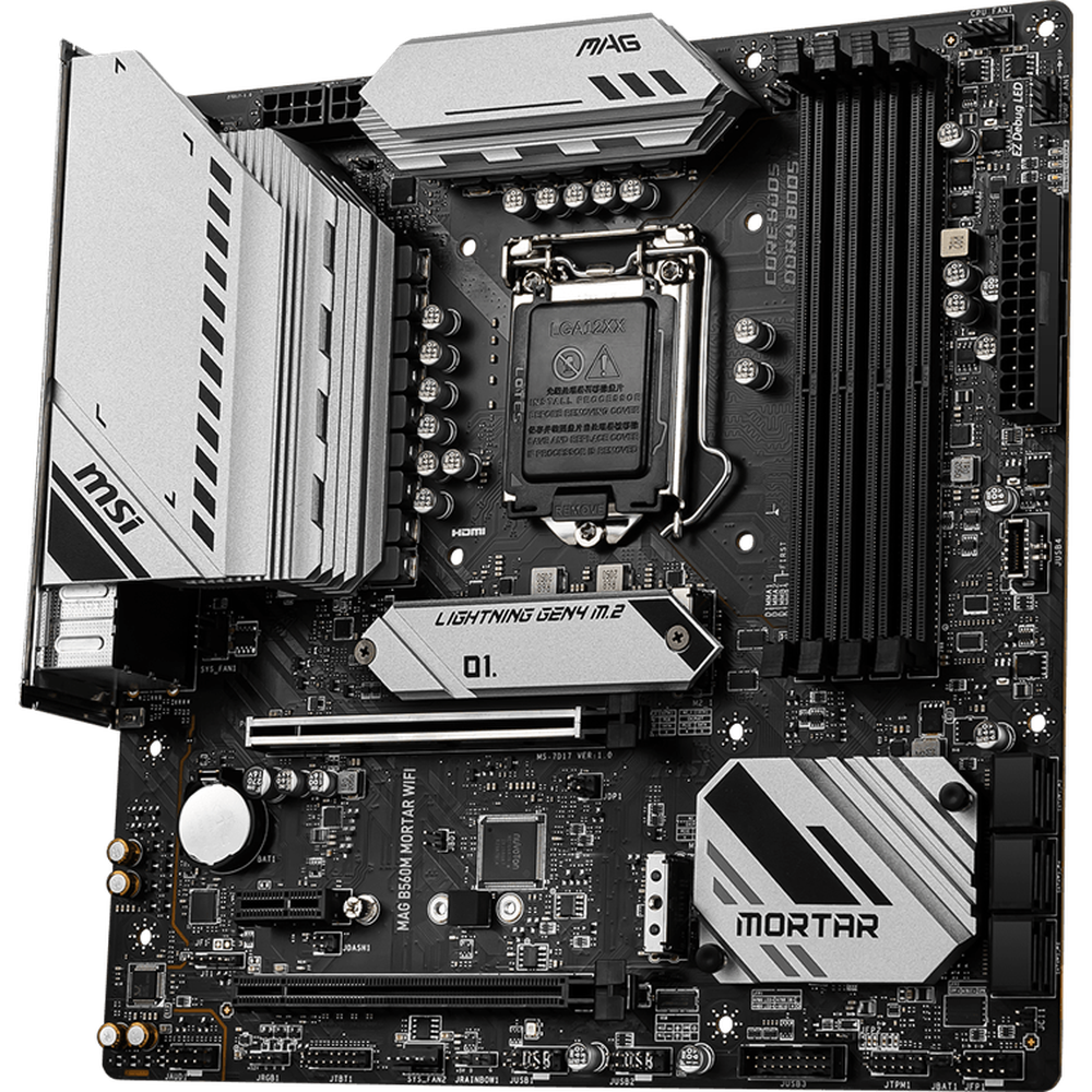 Материнская плата MSI MAG B560M Mortar WIFI B560 Socket-1200 4xDDR4 ...