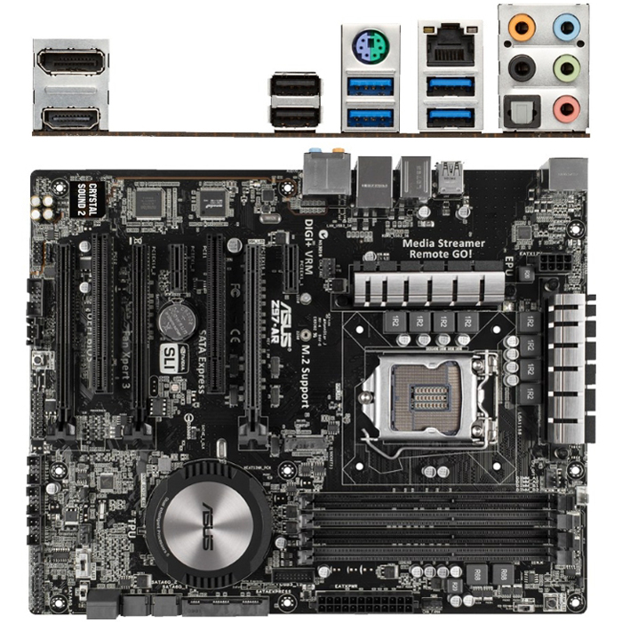 Материнская плата ASUS Z97-AR Z97 Socket-1150 4xDDR3, 4xSATA3, 2xPCI ...
