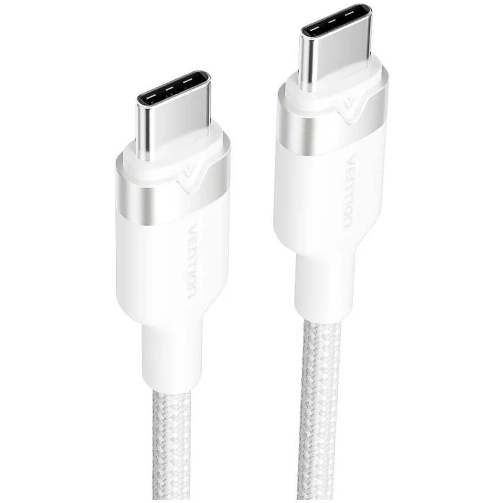 Кабель Type C - Type C 1m Vention TRDWF 3A, PD60W Белый