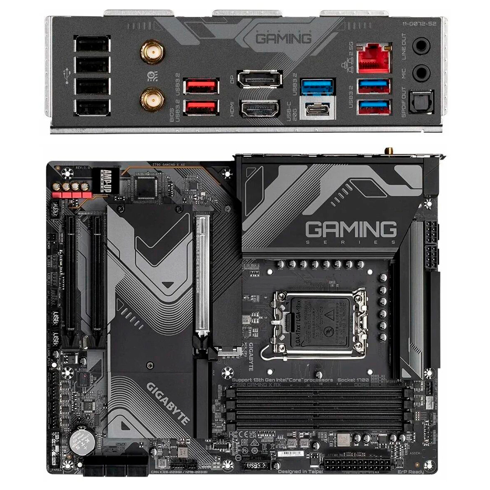 Материнская плата Gigabyte Z790 Gaming X AX Z790 Socket-1700 4xDDR5 ...